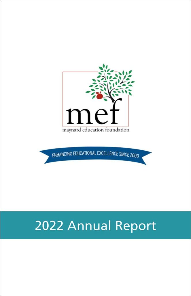 MEF-2022-Annual-Report-cover – Maynard Education Foundation